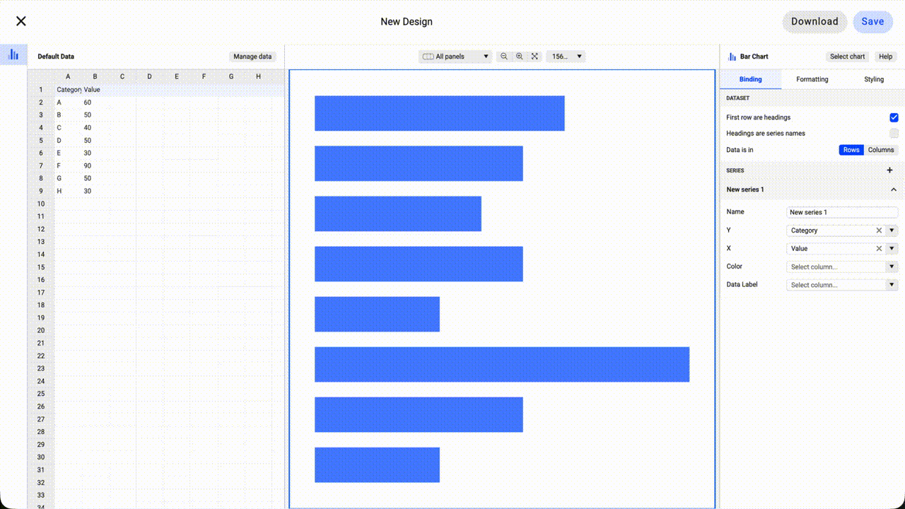 How to optimally use colors in bar charts