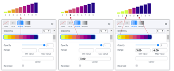 How to use color palettes in Datylon chart maker