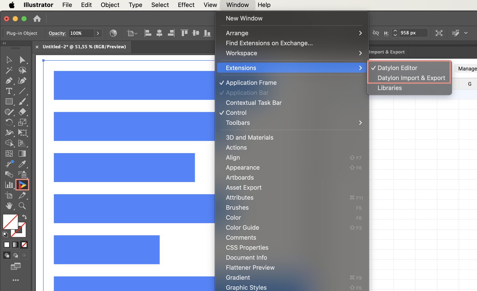 How to navigate the user interface of Datylon Report Studio