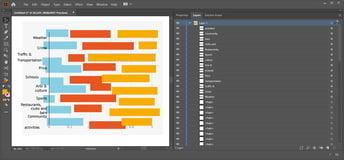 How to ungroup a chart made with Datylon in Adobe Illustrator